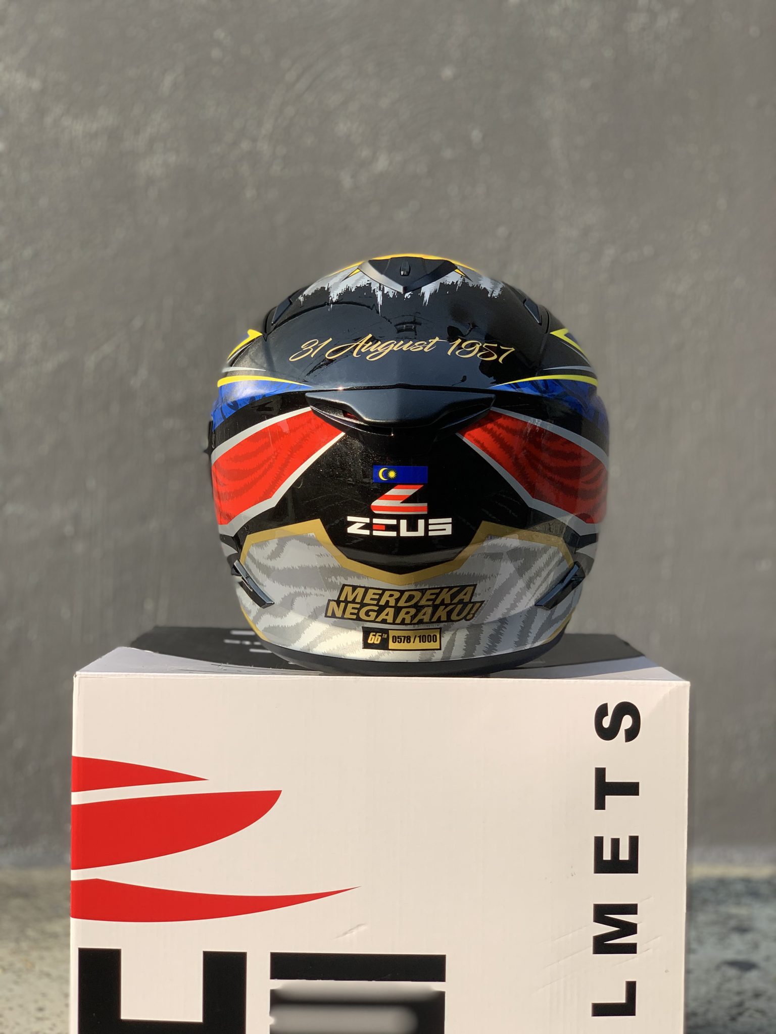ZEUS GJ-613 MERDEKA (LIMITED EDITION) – Tokan Helmet