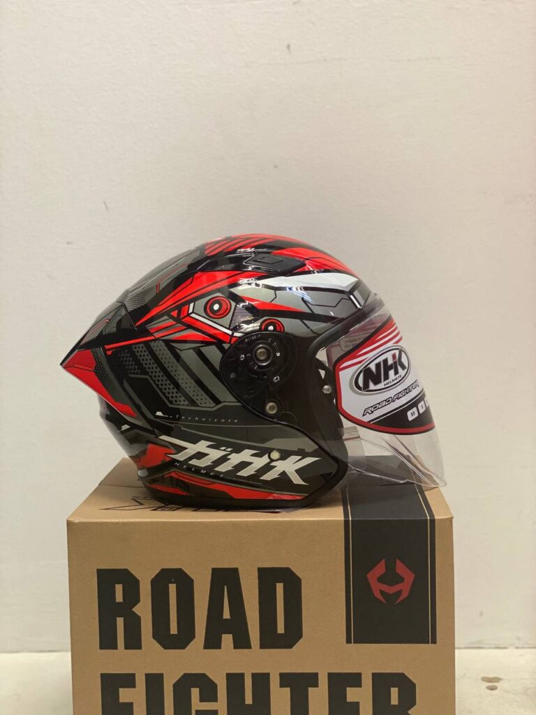 NHK S1GP PRO TECHNICORE BLACK RED – Tokan Helmet